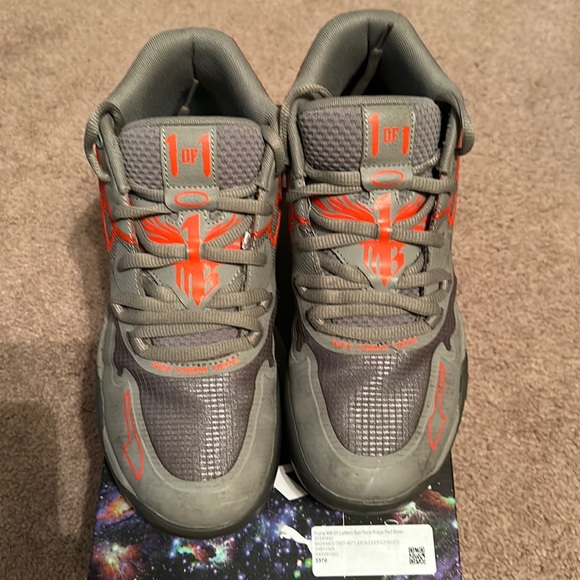 Puma | Shoes | Puma Lamelo Ball Mb Rock Ridge Red Blast Size 8 Used ...